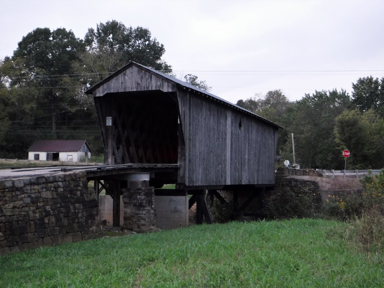COVERED BRIDGES IN OHIO +: GODDARD/WHITE COVERED BRIDGE - GODDARD, KENTUCKY