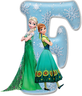 Alfabeto de Frozen Fever con Minúsculas. - Oh my Alfabetos!