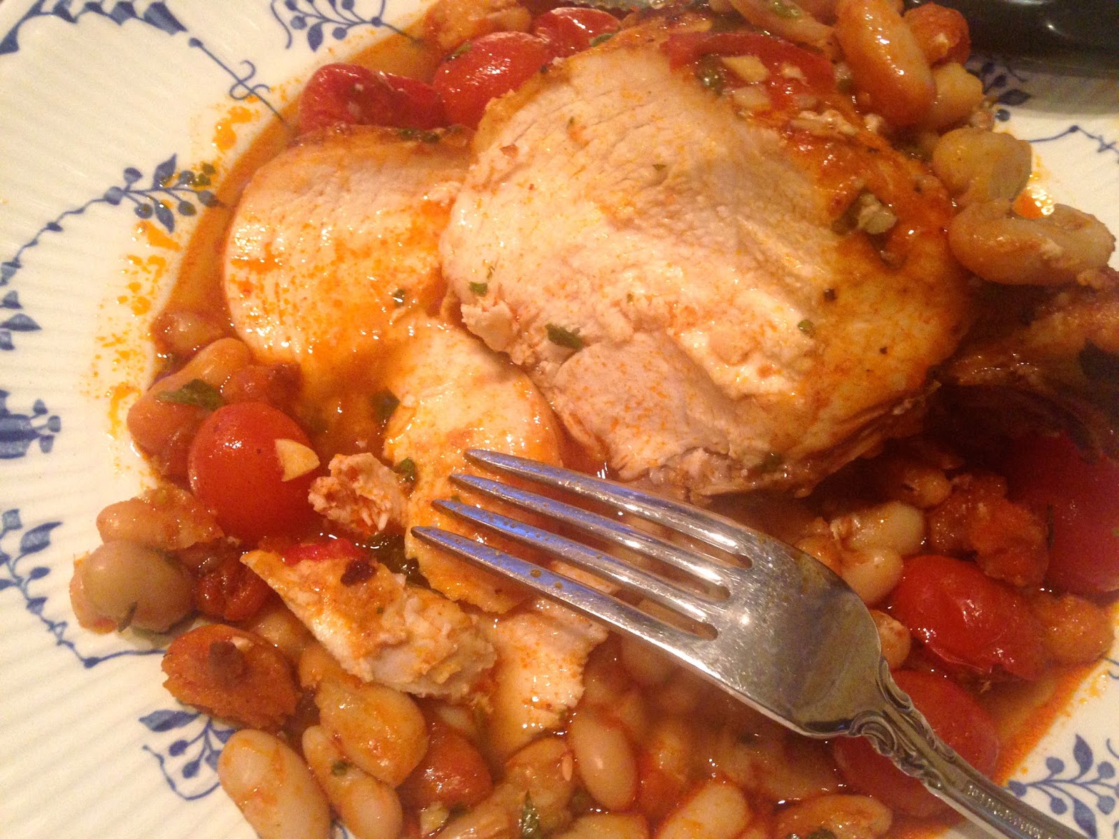 Rita's Recipes: Spicy Chicken and Beans