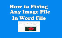 How to Fixing Any Image In Word File | HrTech-TutorialsPoint