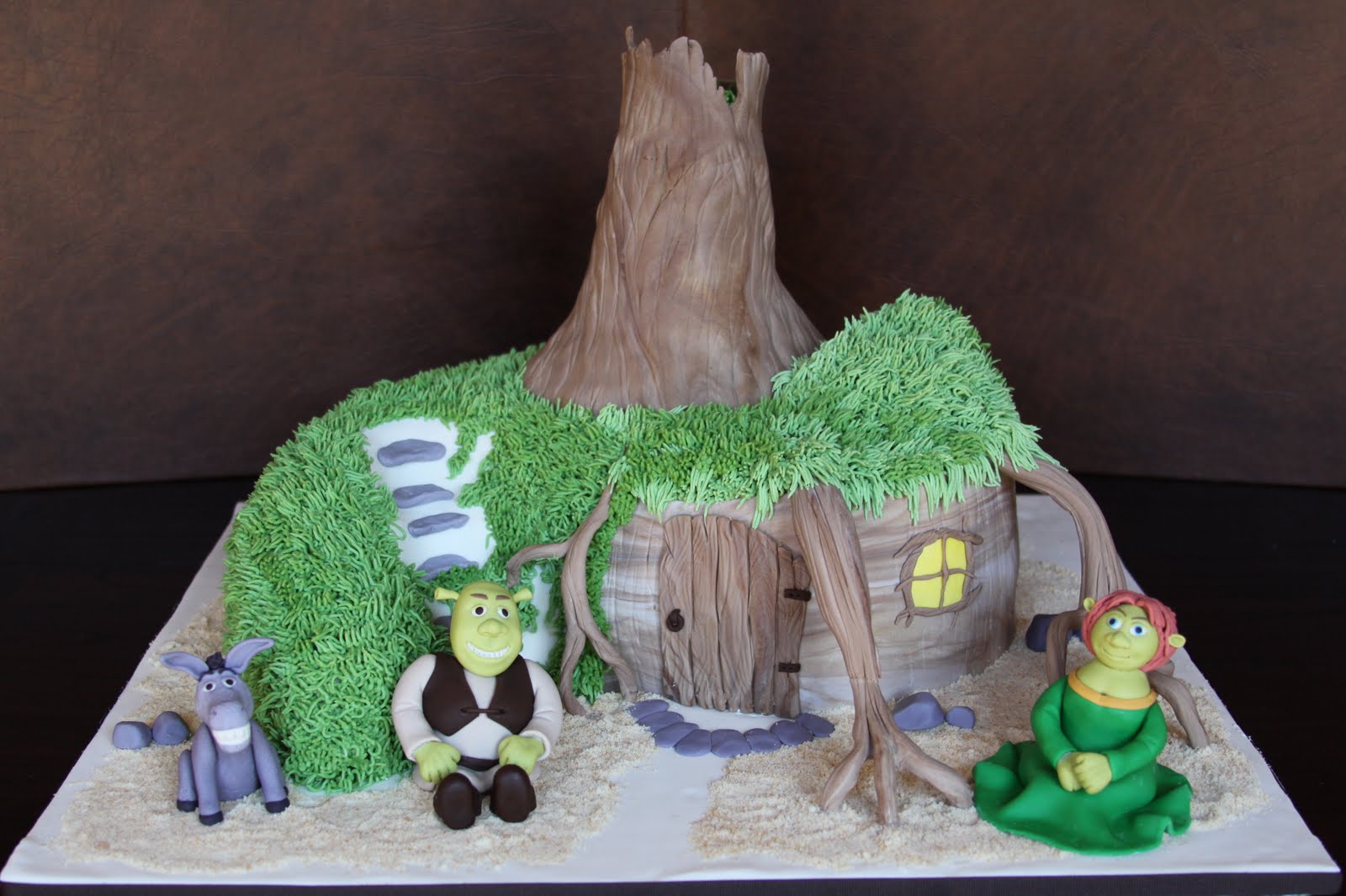 .: Shrek Cake