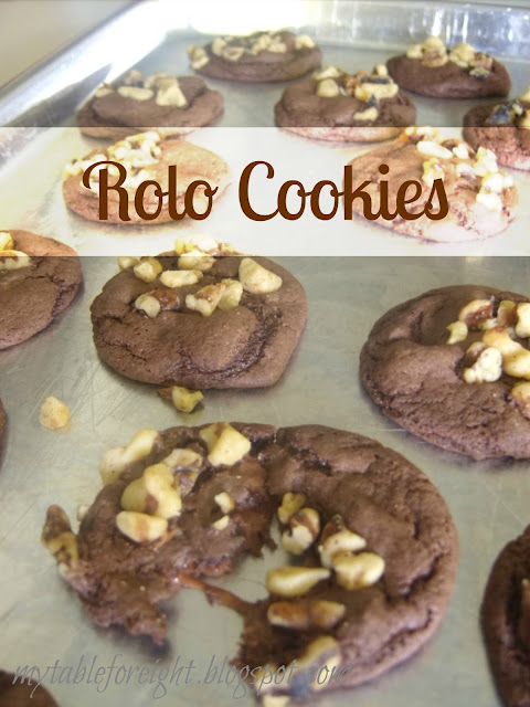 My Table For Eight {by Jen}: Rolo Cookies