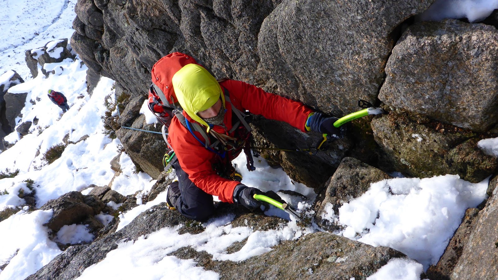Talisman Mountaineering | Cairngorm Guides | Aviemore: Sunny lead ...