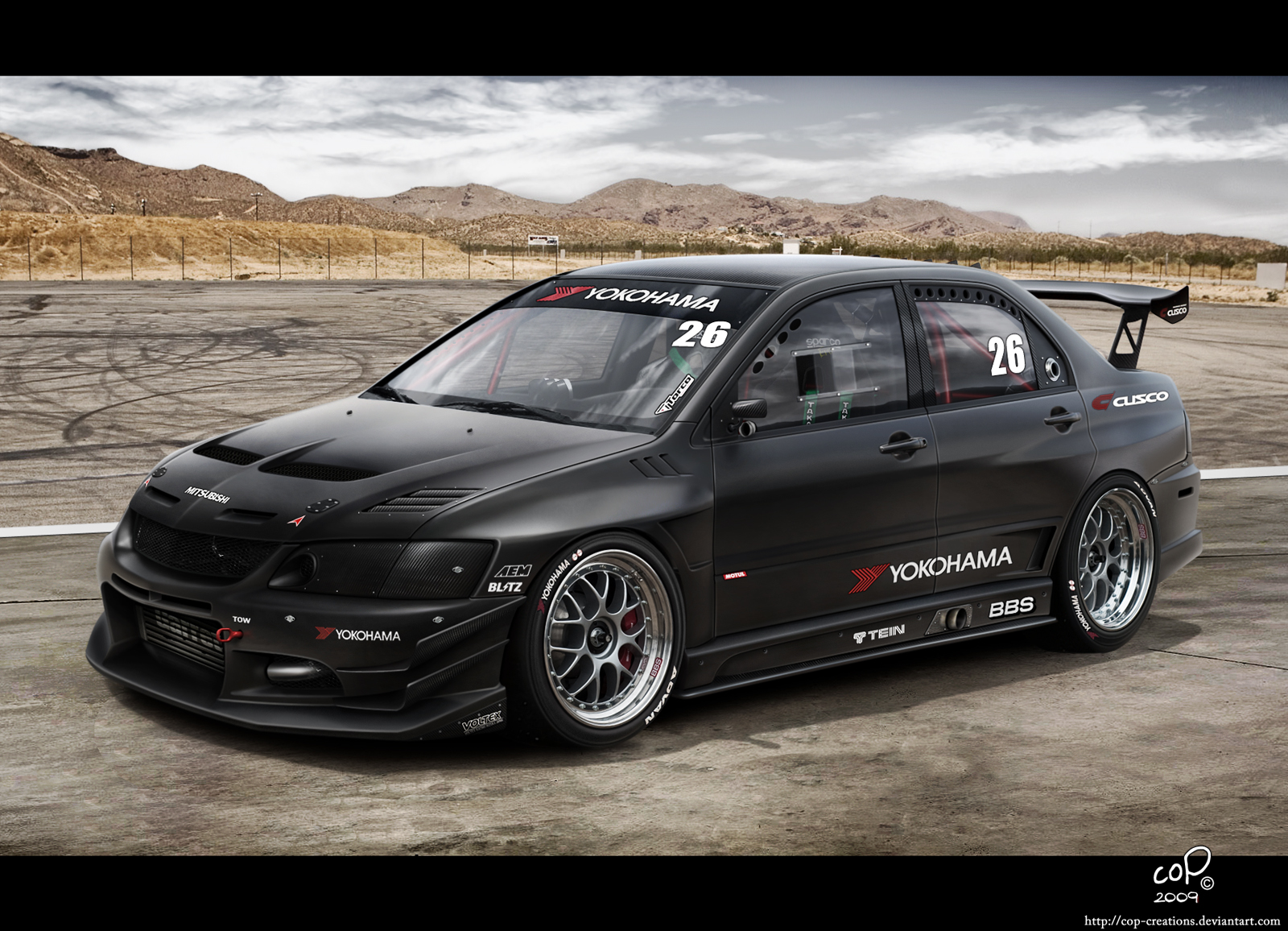 Mitsubishi Lancer Evolution tuning srt by Autemo