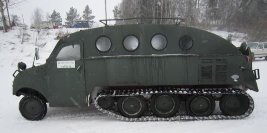 Just A Car Guy: a 1959 Bombardier is up for sale, seating for 12 in a ...