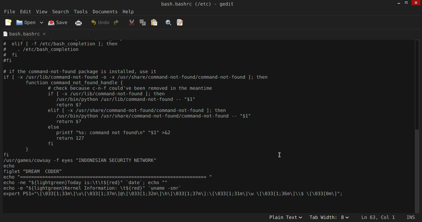 Cara Memodifikasi Tampilan Terminal Kali Linux - About Technology