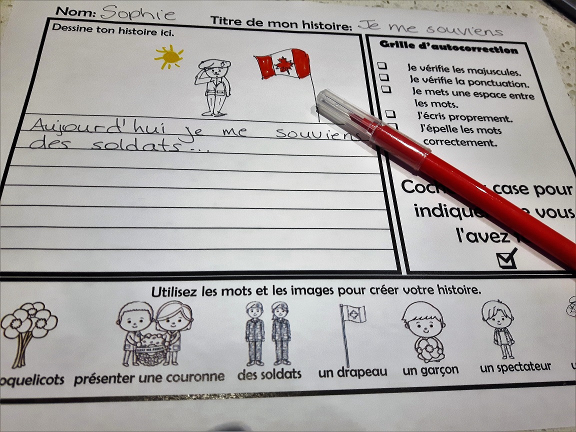 la classe de caro.: Écriture créative – 2 fiches d'écriture Thème: Jour ...