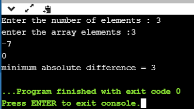 Minimum Absolute Difference in an Array | JoBat update