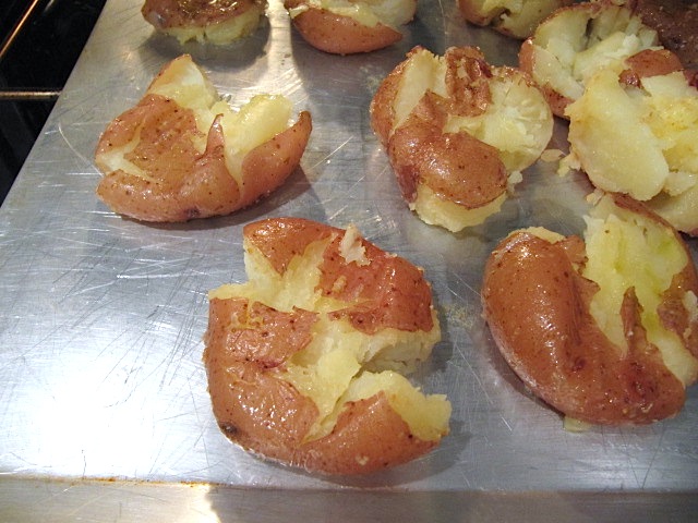 Sew Many Ways...: Easy Cracked Potato Recipe...