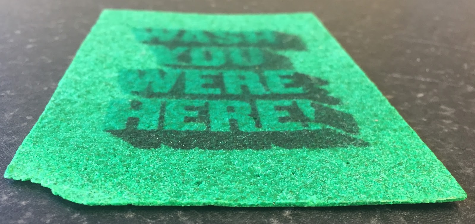 All Things Lush UK: Wash You Were Here Washcard