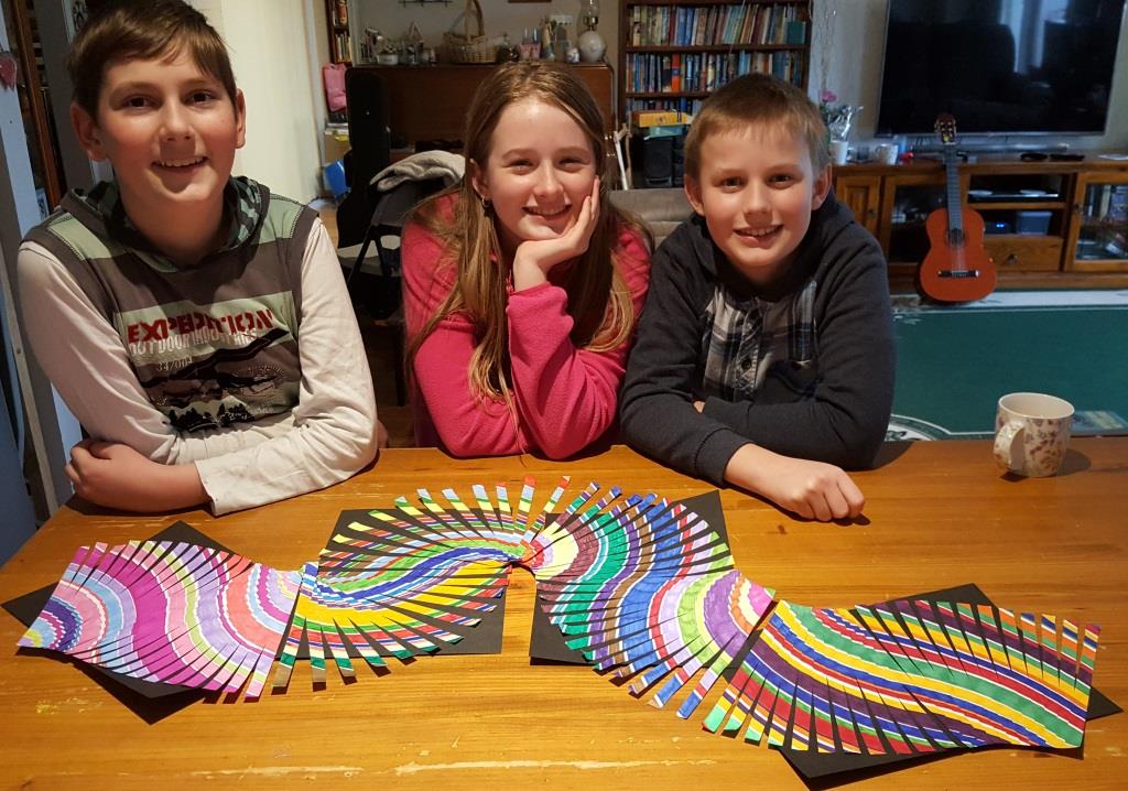 Every Bed of Roses: Line and Movement Art {Virtual Fridge}