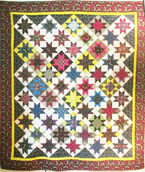 Civil War Quilts: Stars in a Time Warp Finishes
