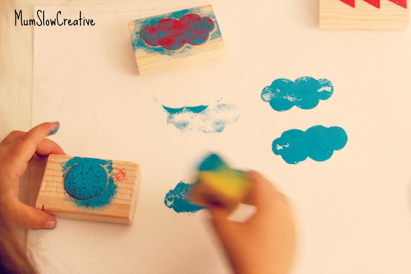 Cómo crear sellos ultra sencillos y rápidos | MumSlowCreative