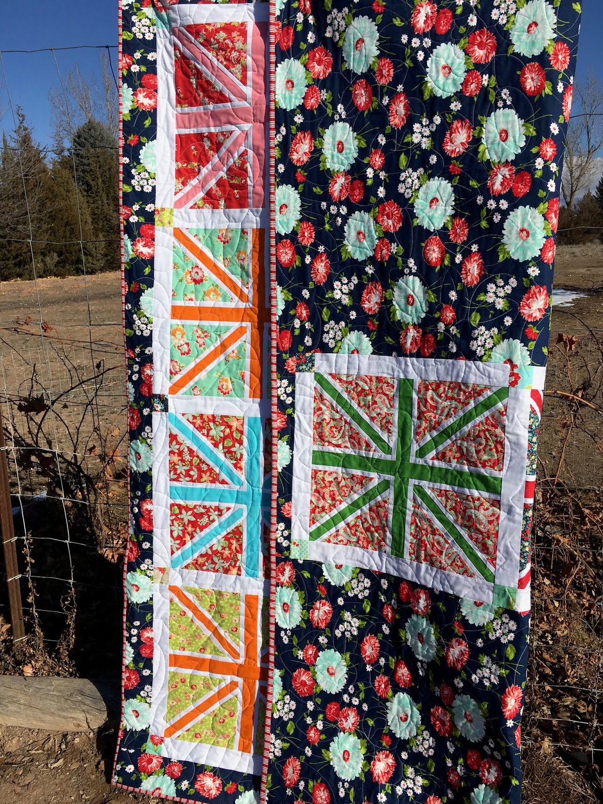 Tanya Quilts in CO: Jumping Jacks Finished