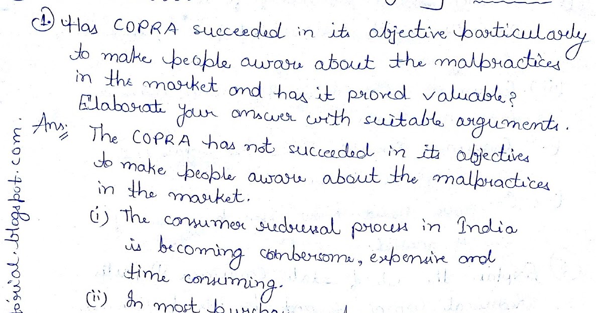 Consumer Rights class 10 board questions(5 marks)