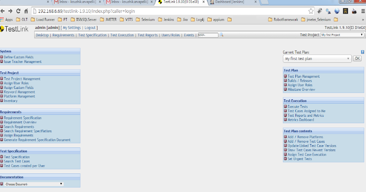 Performance Testing Integration Of Selenium Webdriver With Test Link