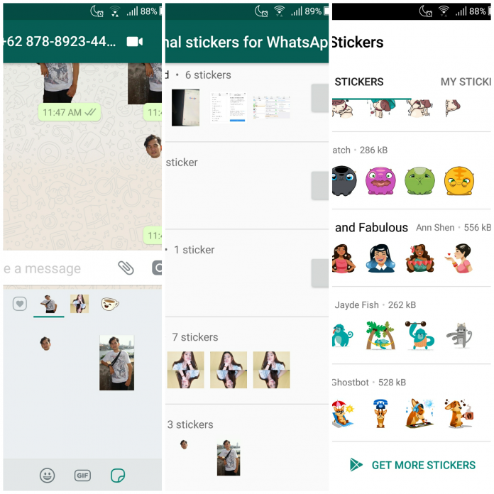 Cara Menciptakan Sticker Whatsapp Foto Sendiri Unik 2019 | Ilmu Andoid