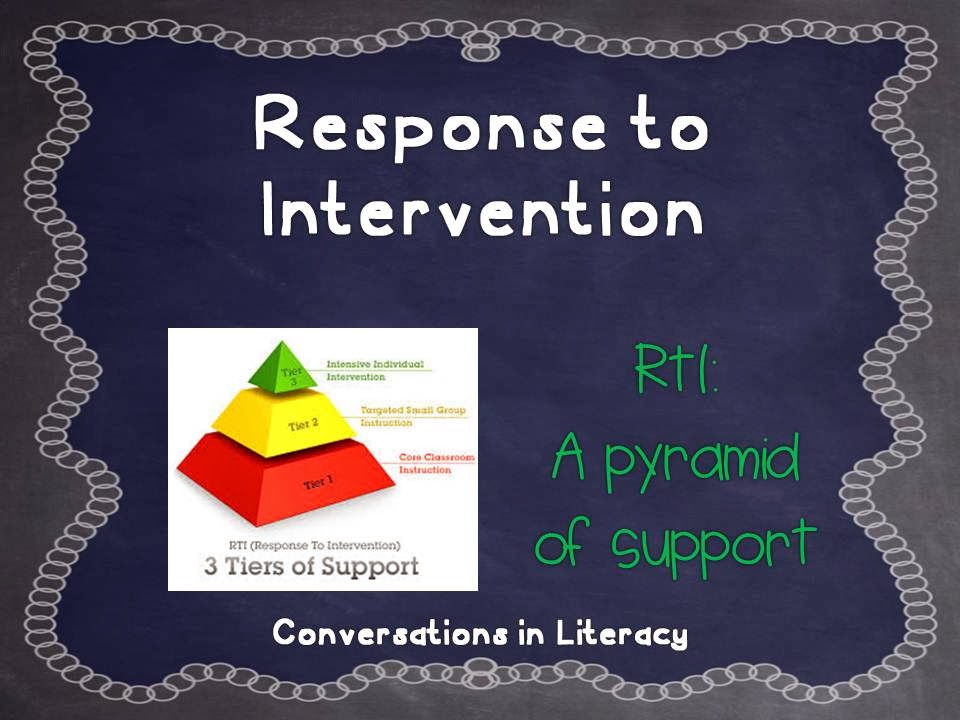 RtI: A Pyramid of Support - Conversations in Literacy
