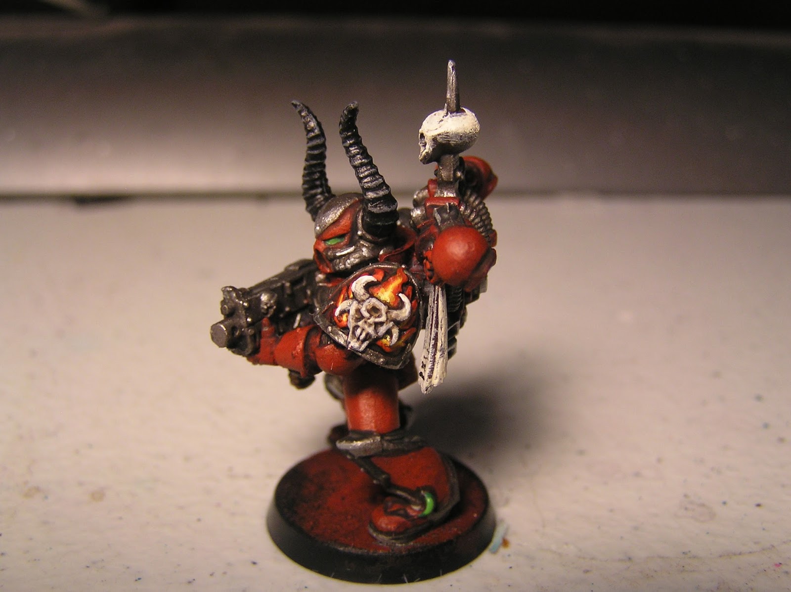 The War Master's Revenge: Word Bearers Test Model