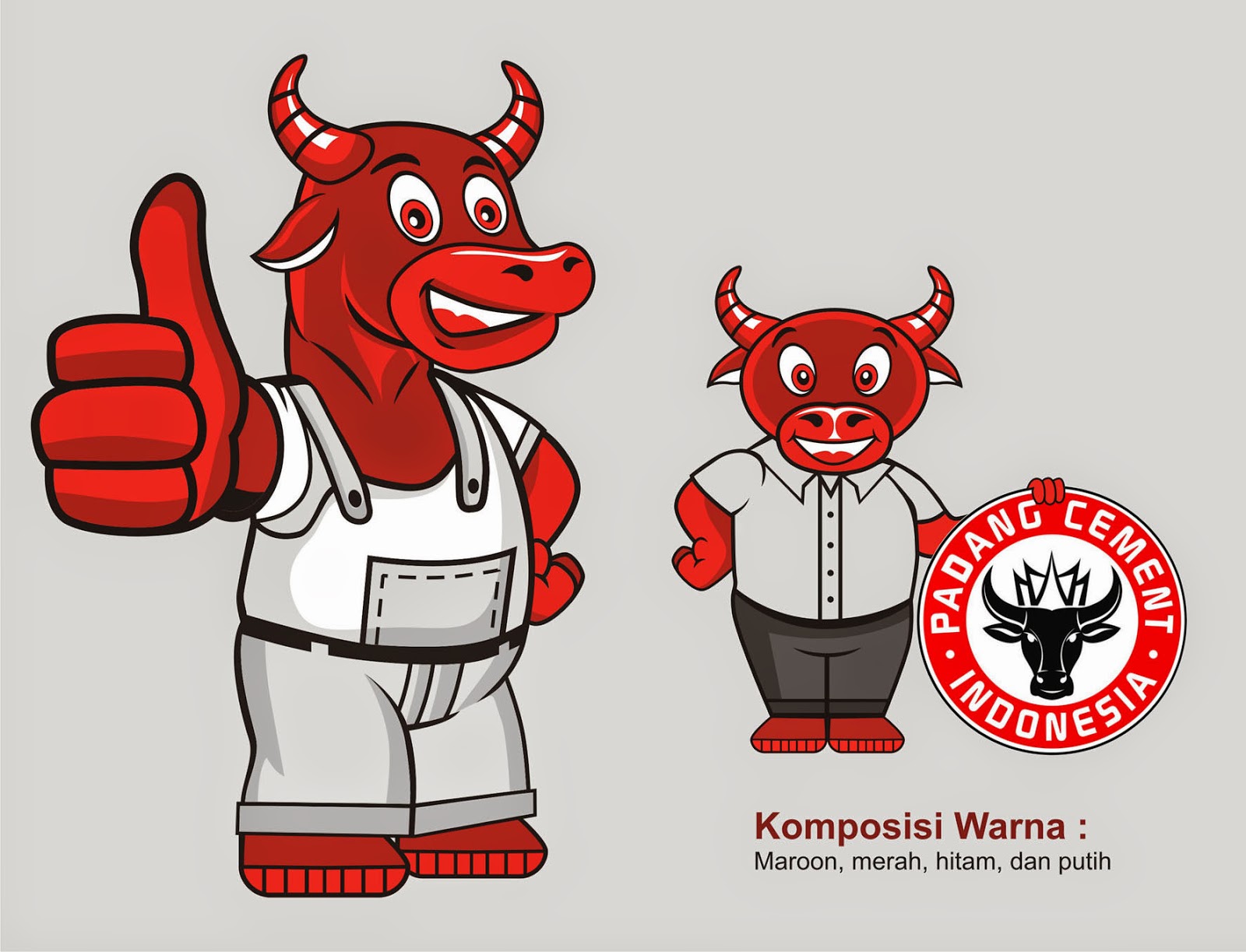 cakrawala mandiri: Contoh Desain Mascot Buffalo