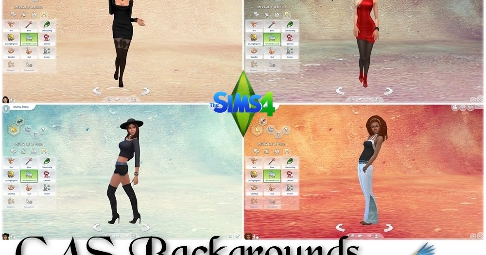 Annett's Sims 4 Welt: CAS Backgrounds "Grunge"