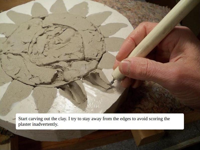 Chigger Junction: Plaster Mold : DIY Sun Face