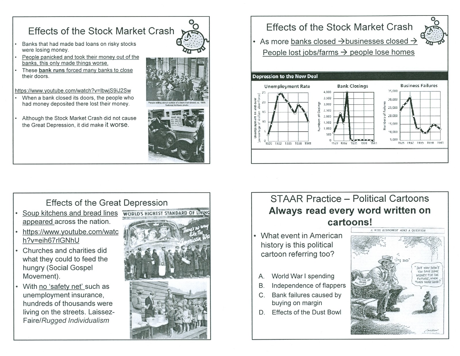 Mr. E's U.S. History and Black History Page: Unit 8 - The Great ...