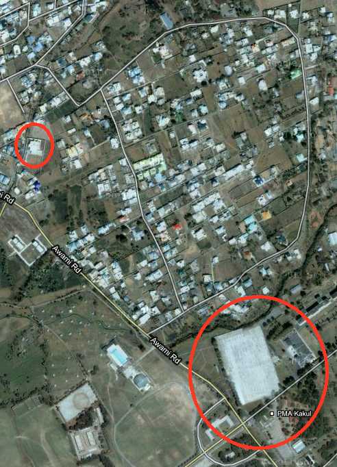 Probable satellite image of Osama Bin Laden compound (updated) ~ Elder ...