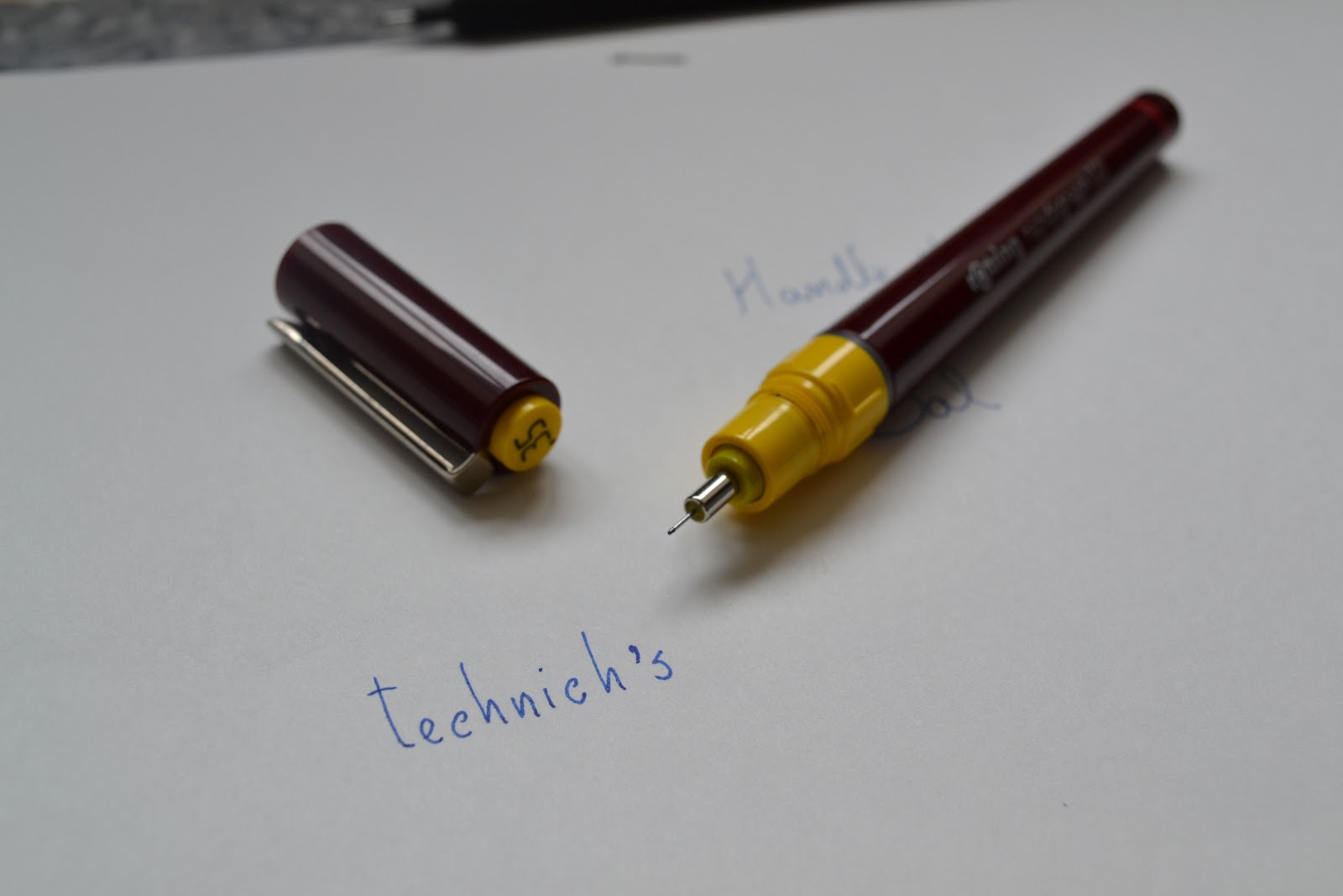 Making drafting pens great again. Rotring Rapidograph refurbishing ...