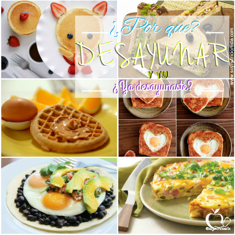 DESAYUNAR: ¿Por qué? ¿Para qué? ¿Realmente es importante? ~ Más ...