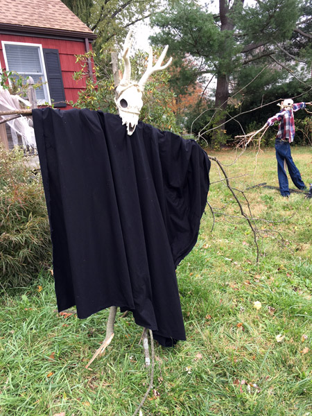 Dilophosaurus Bard: Real Life Scarecrows