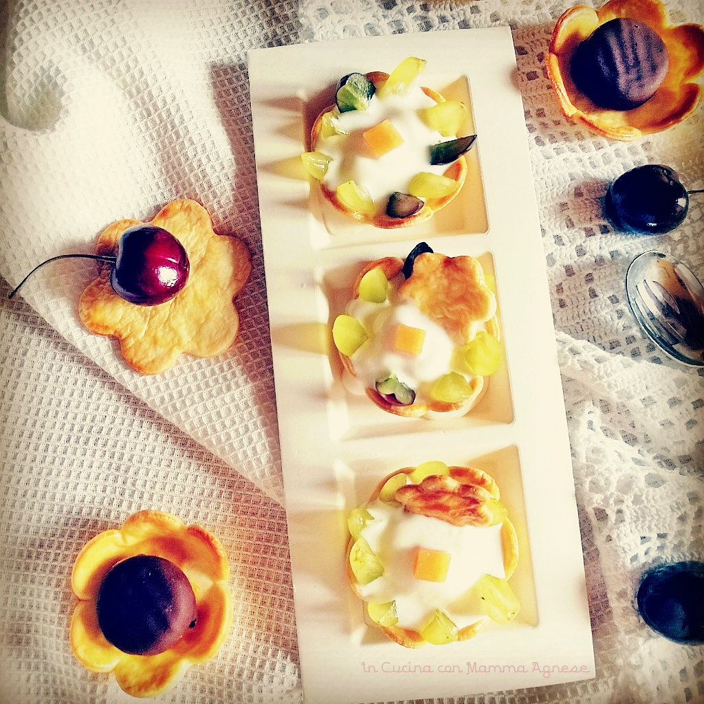 Coppette Petalose con Gelato e Pepite all'Arancia | In Cucina con Mamma ...