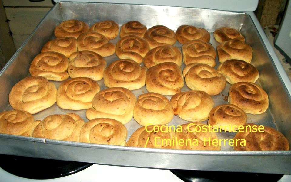 Cocina Costarricense: pan salado casero