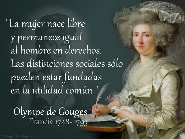 Mujeres Famosas: OLYMPE DE GOUGES - FRANCIA