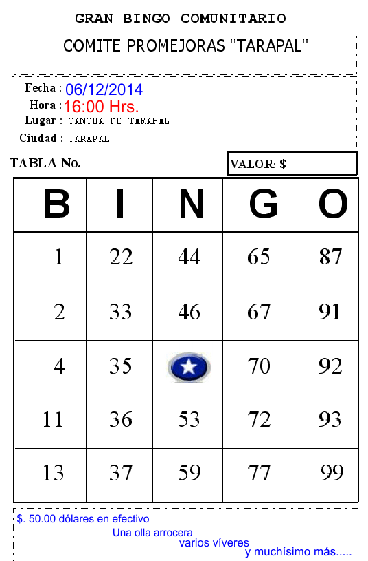 TARAPAL SAN ROQUE PIÑAS: noviembre 2014