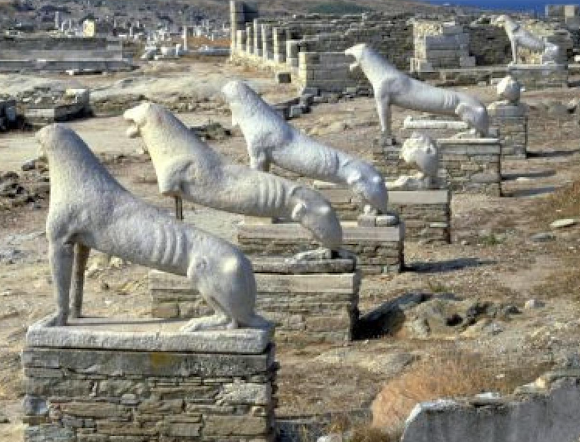 Historia del Arte: Leones de Delos