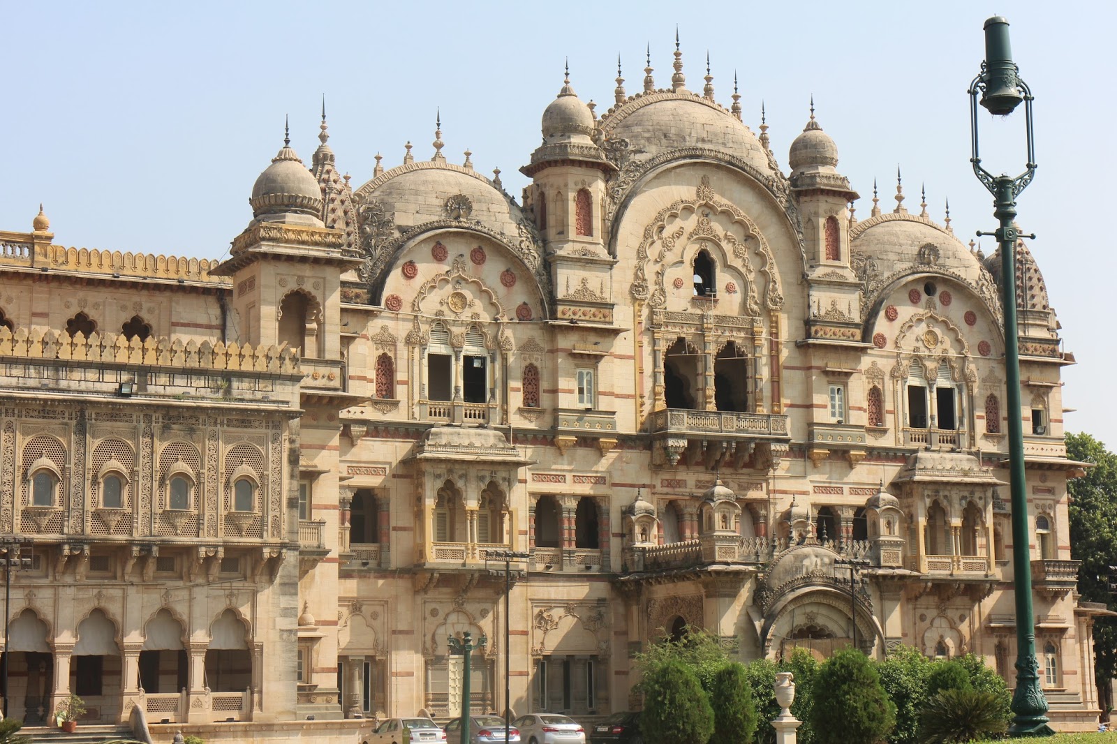 My World: Laxmi Vilas Palace, Vadodara - Signifying the Maratha rule in ...