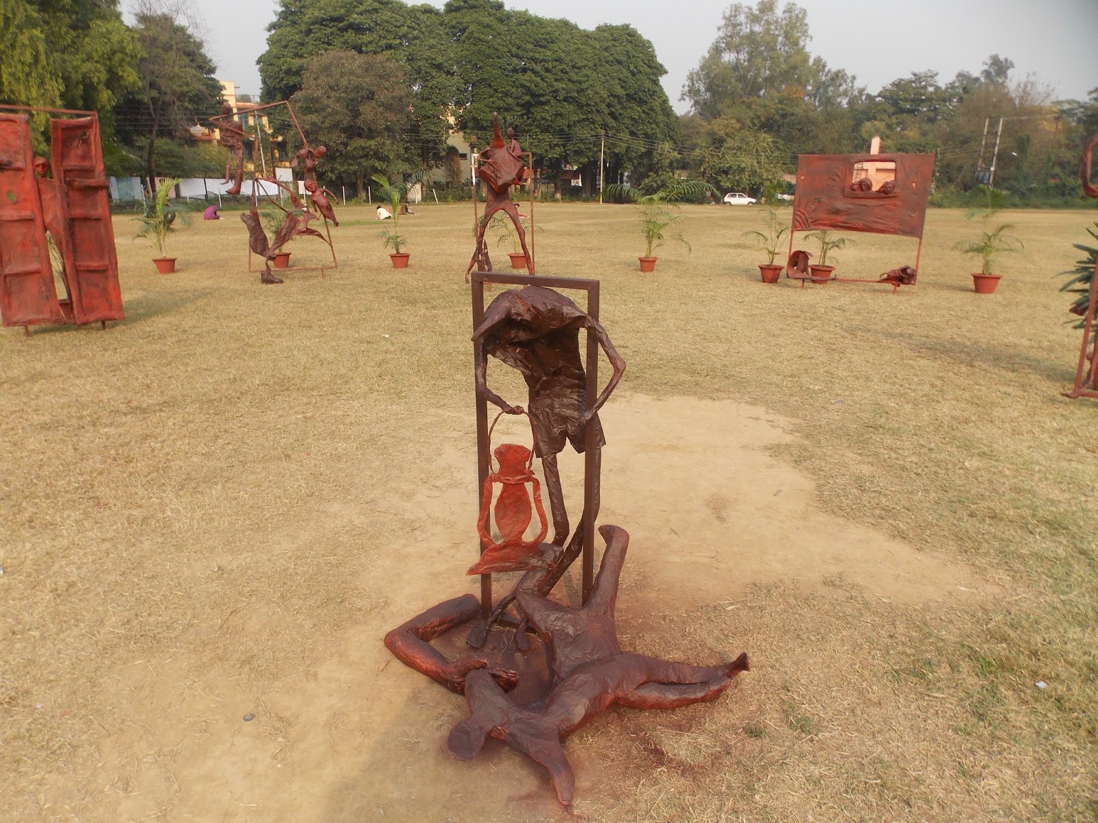 CHINAR SHADE : "' DARK CLOUDS ....SILVER LINING" AN EXHIBITION BY ...