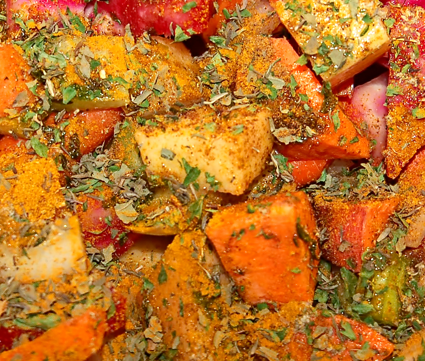 The Queen's Table: Easy Roasted Root Vegetables