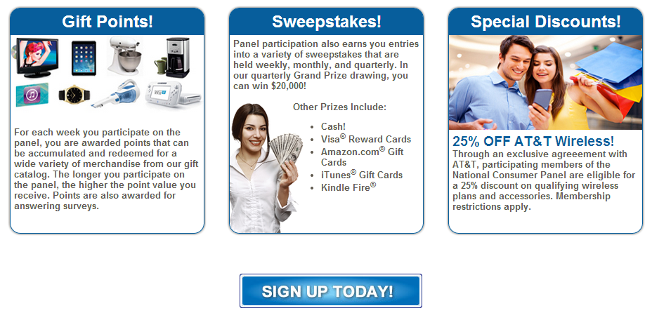 FreebiEasy: Rewards-- Nielsen National Consumer Panel HomeScan