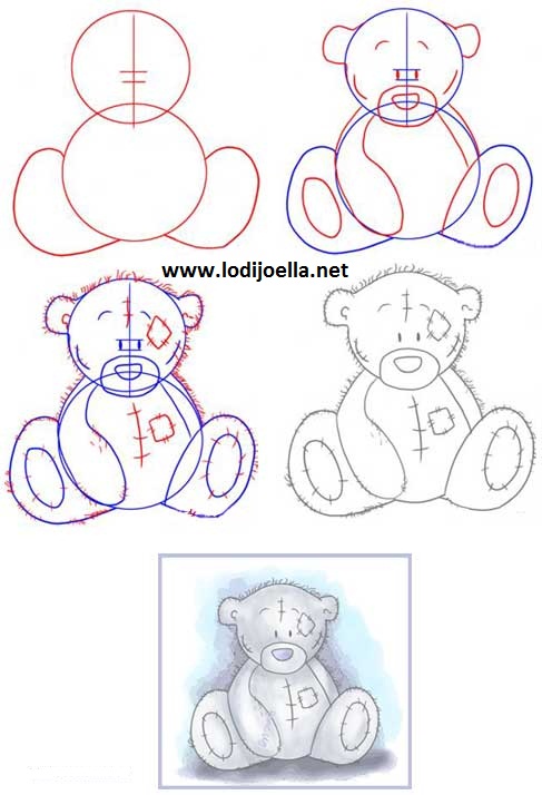 dibujo: dibujo de ositos