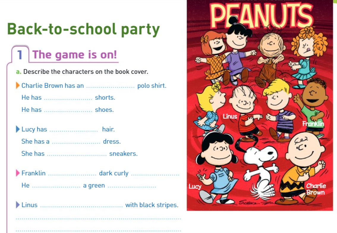 5e séquence 1: Back to school