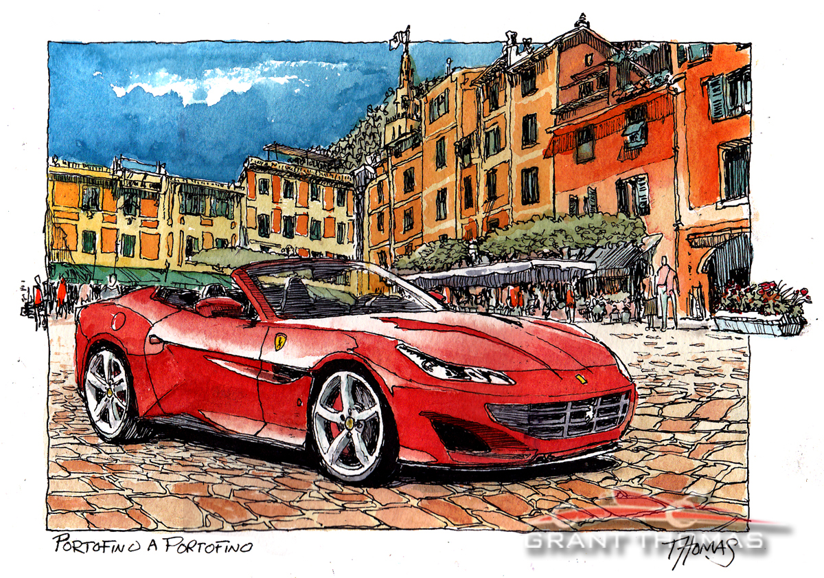 Ferrari Art of Grant Thomas: New Work Featuring Ferrari's New ...