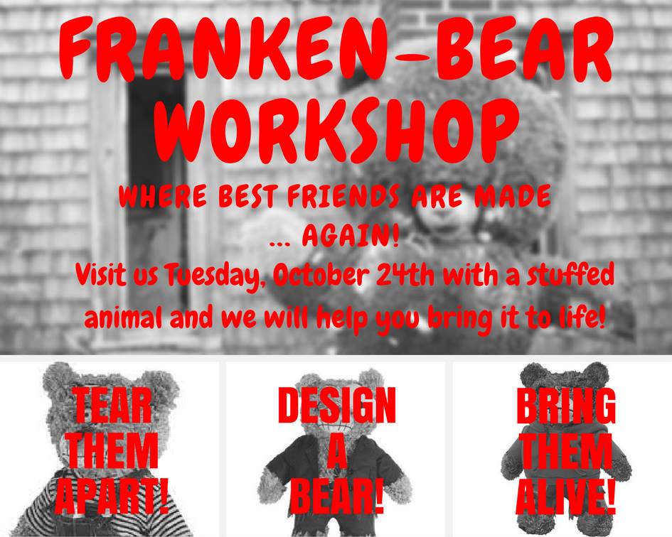 Mississippi Library Commission Blog: How to Build a Franken-Bear