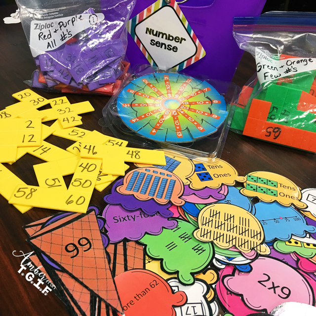 Organization and Storage for your Math Centers | All About 3rd Grade