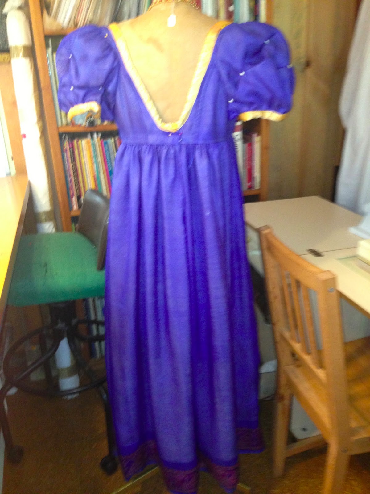 The Tailor's Apprentice: Making gowns in the style of 1813 to celebrate ...