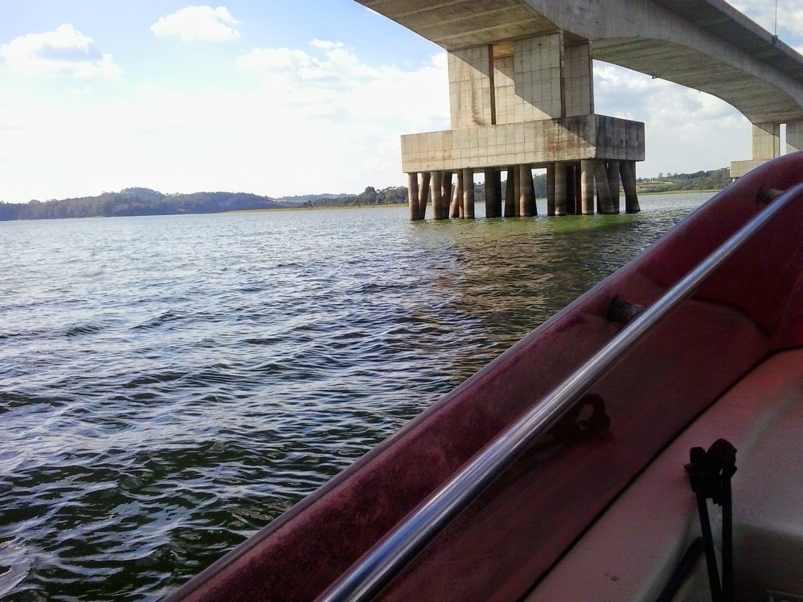 Velejando com Cavelha: Nível da água na Represa Billings