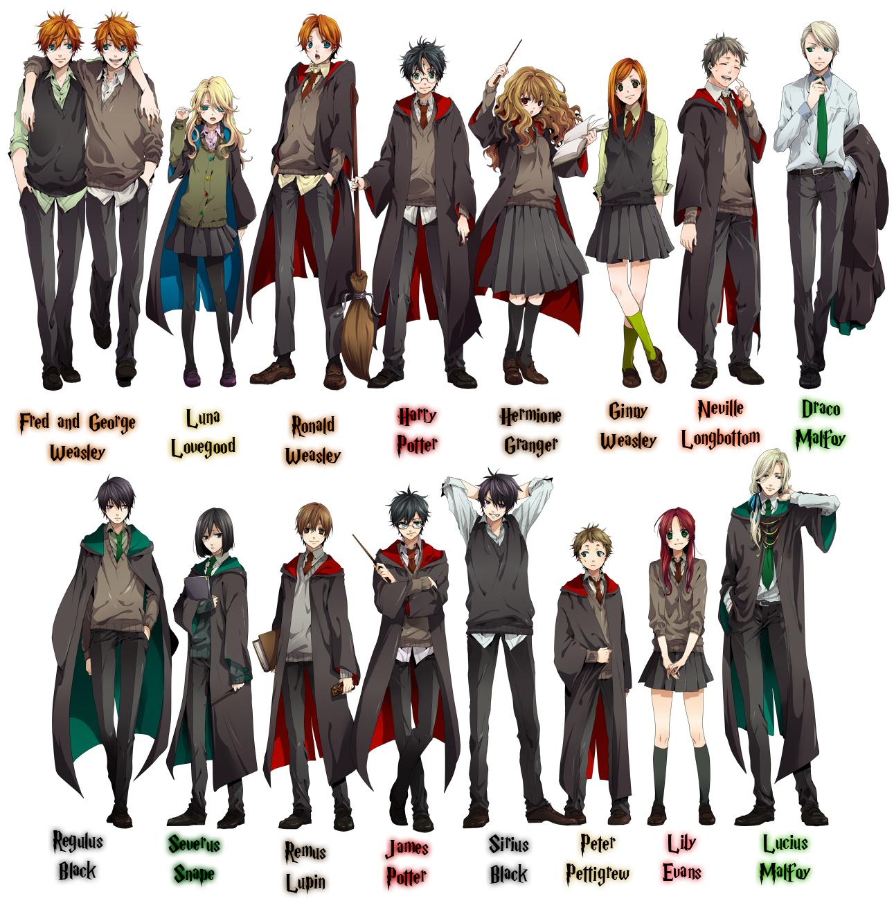 Harry Potter Movie Characters List