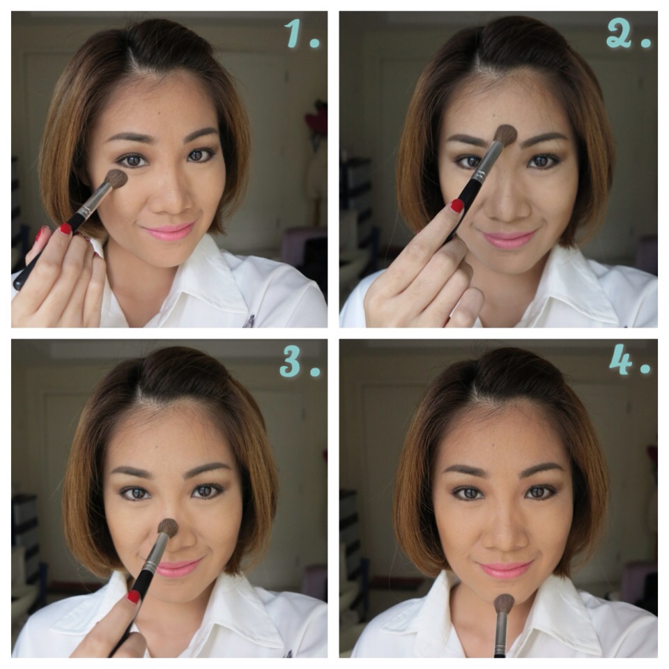 Simple Contouring and Highlighting | Putri Kansil | My Eco Bella