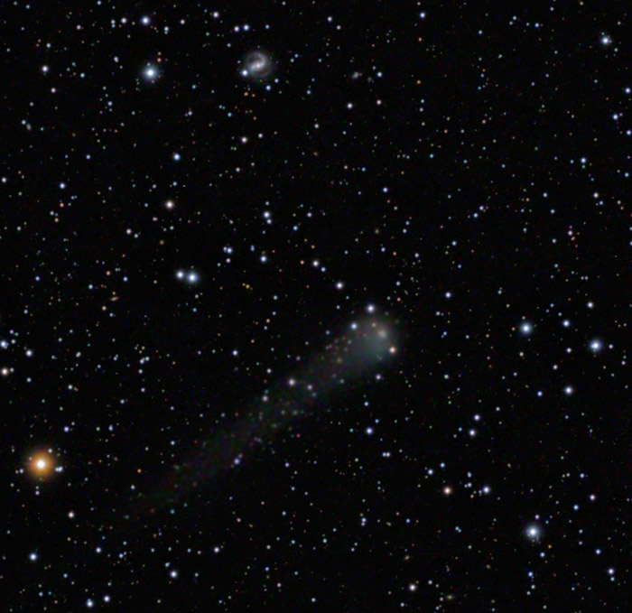 jeffj astronomy: Comet C/2012 F6 (Lemmon) with galaxy NGC 6701